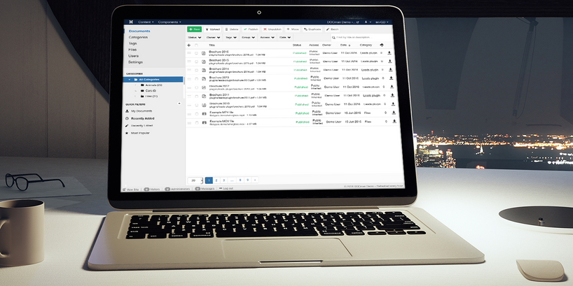 DOCman 3.3 stable is available